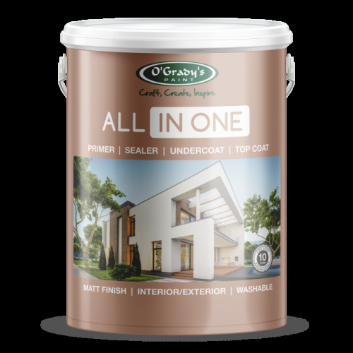 PAINT 5LT WHITE O'GRADY'S A/IN/O